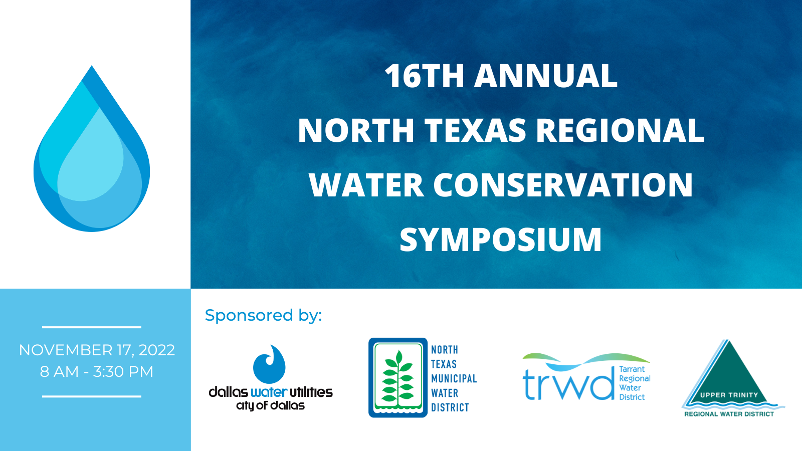 16th Annual North Texas Regional Water Conservation Symposium – Save ...