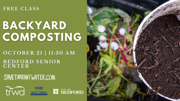 Backyard Composting | Save Tarrant Water