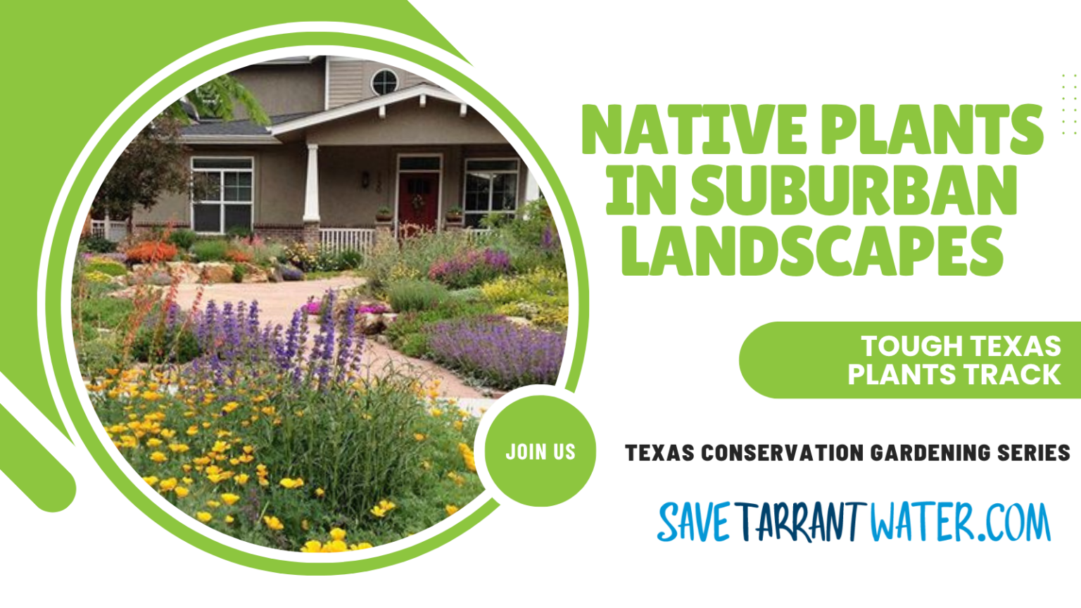 Native Plants in Suburban Landscapes – Save Tarrant Water